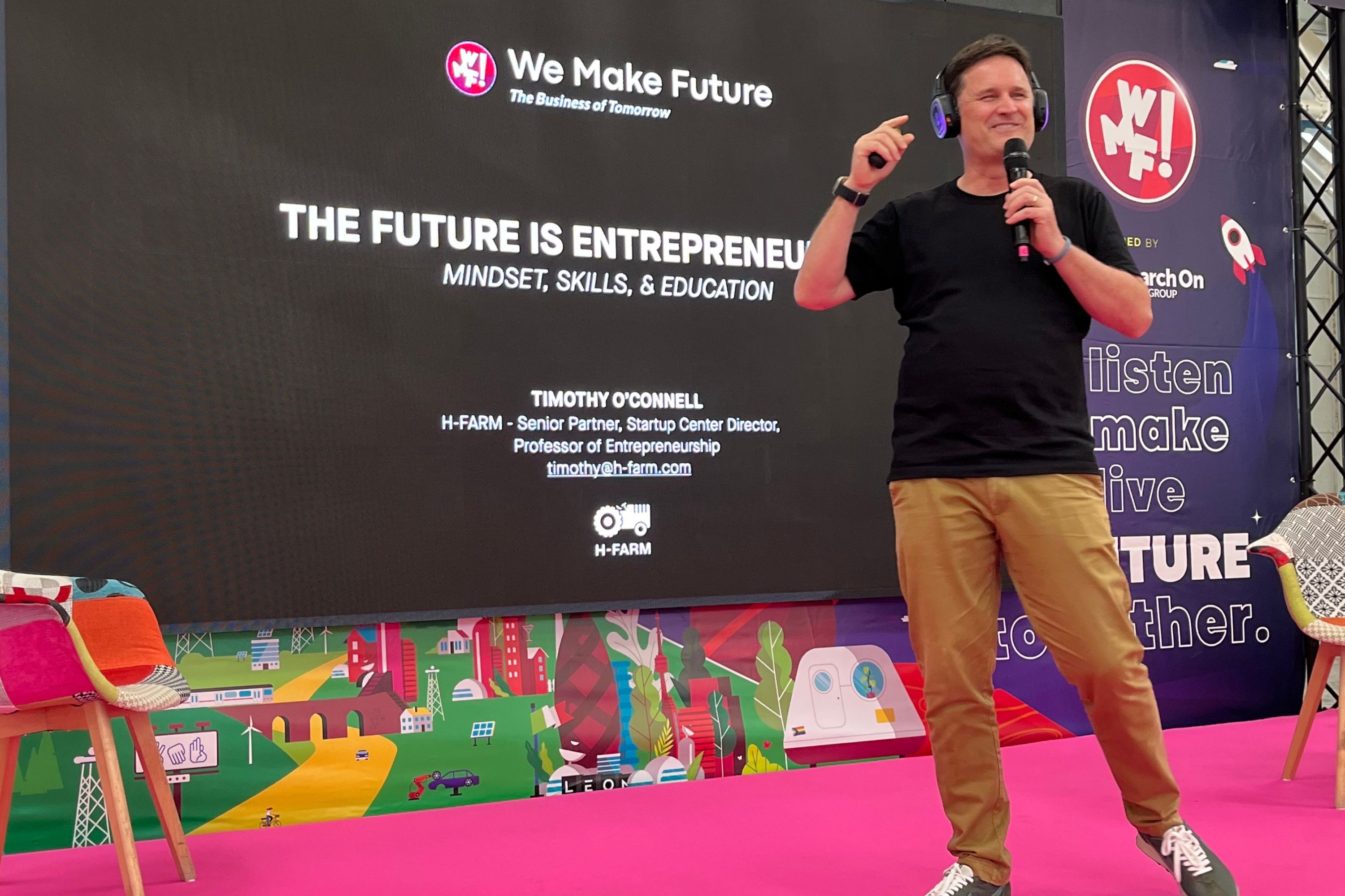 Timothy O'Connell speaker at "We Make Future 2025" - H-FARM College